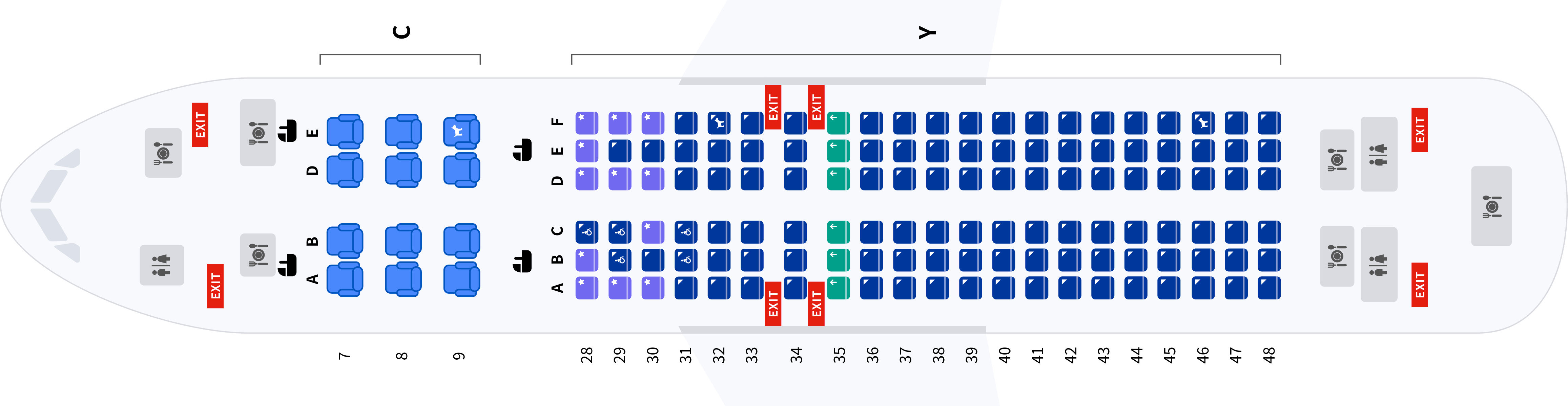 United Airlines 737 700 Seating Chart
