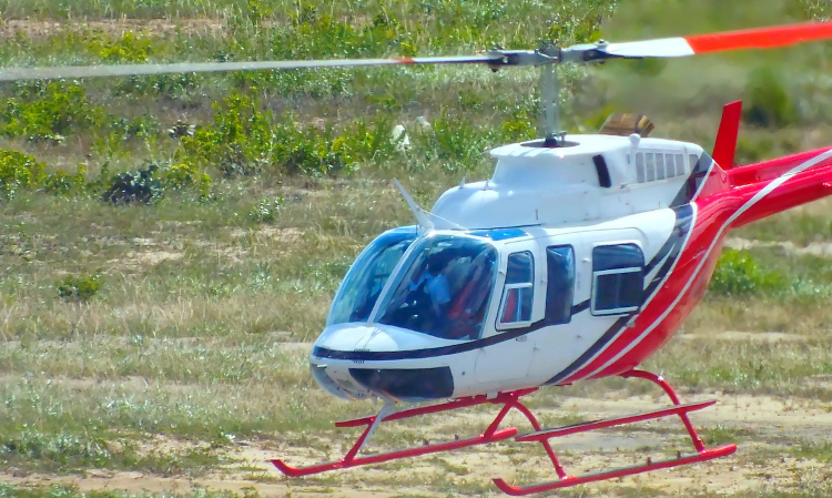 Single-engine helicopter